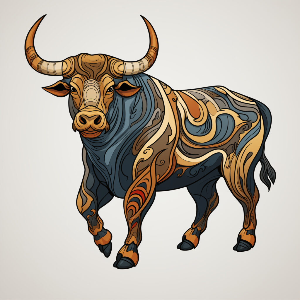 Bull Coloring Page | Coloring Pages Mimi Panda
