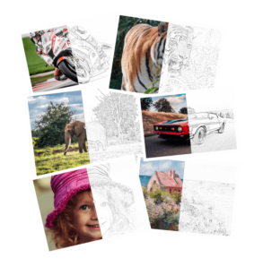 Coloring Pages for Kids and Adults - Mimi Panda