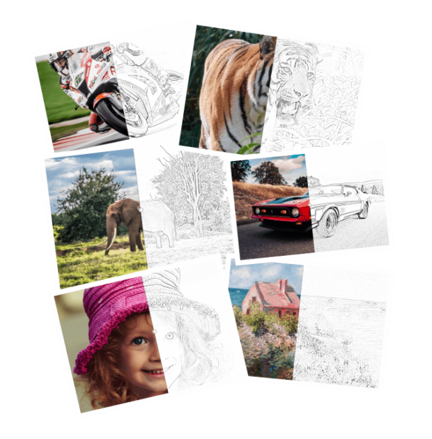 Coloring Pages for Kids and Adults - Mimi Panda