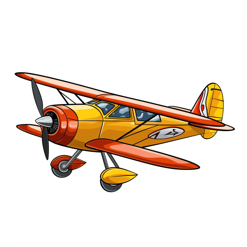 Jet Airplane Coloring Page | Coloring Pages Mimi Panda