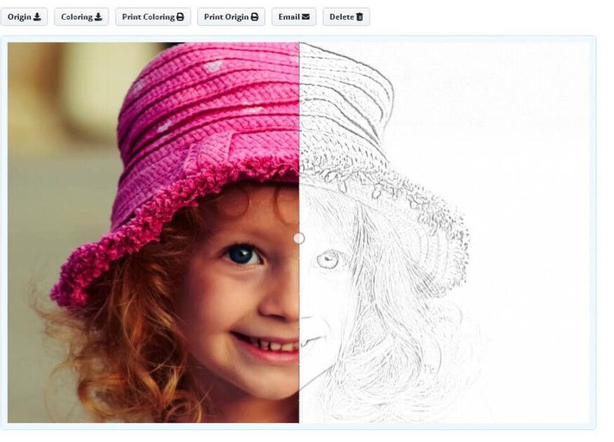 Convert Photo to Coloring Page Online | Mimi Panda