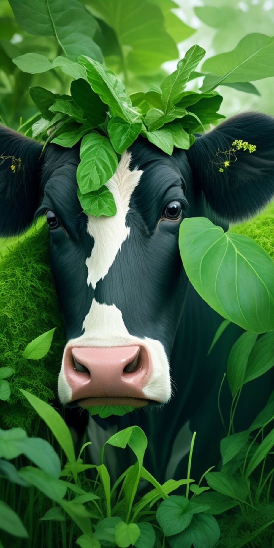 Cow coloring page - Mimi Panda