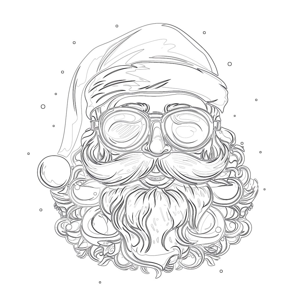 Christmas Cats And Dogs Coloring Pages Coloring Pages Mimi Panda
