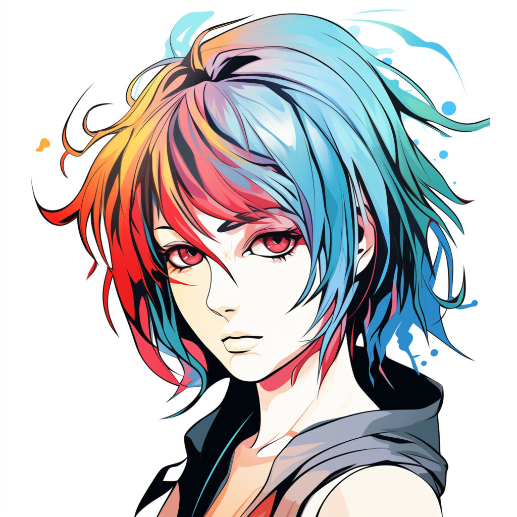 Halloween Anime Coloring Pages | Coloring Pages Mimi Panda