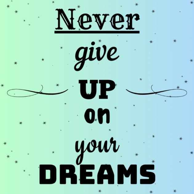 Never Give Up On Your Dreams Coloring Page | Coloring Pages Mimi Panda