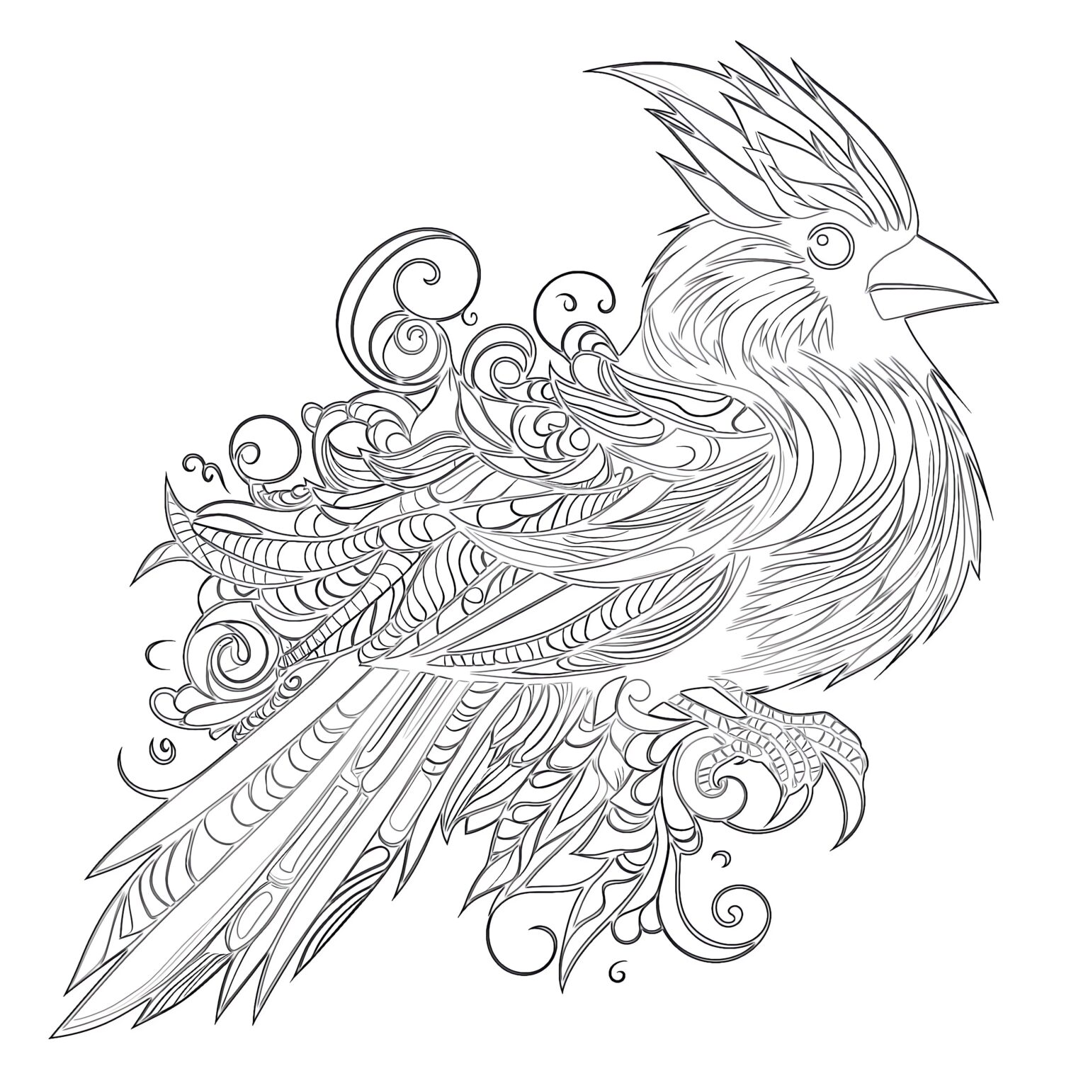 Hummingbird Coloring Page | Coloring Pages Mimi Panda