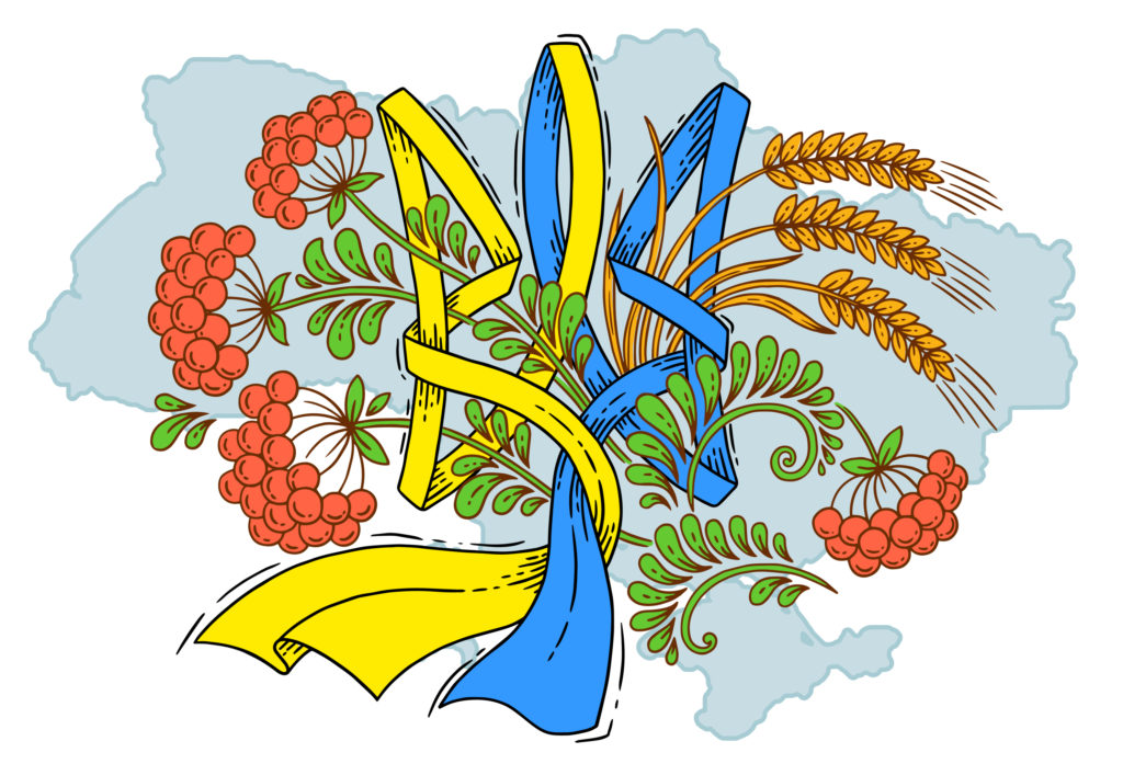Printable State Symbol Of Ukraine Trident Coloring Page - Mimi Panda