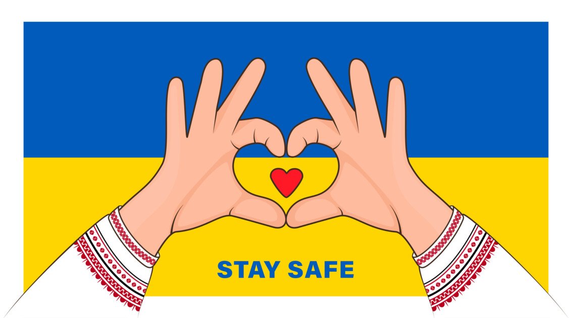 Printable Pray For Ukraine Peace Coloring Page - Mimi Panda
