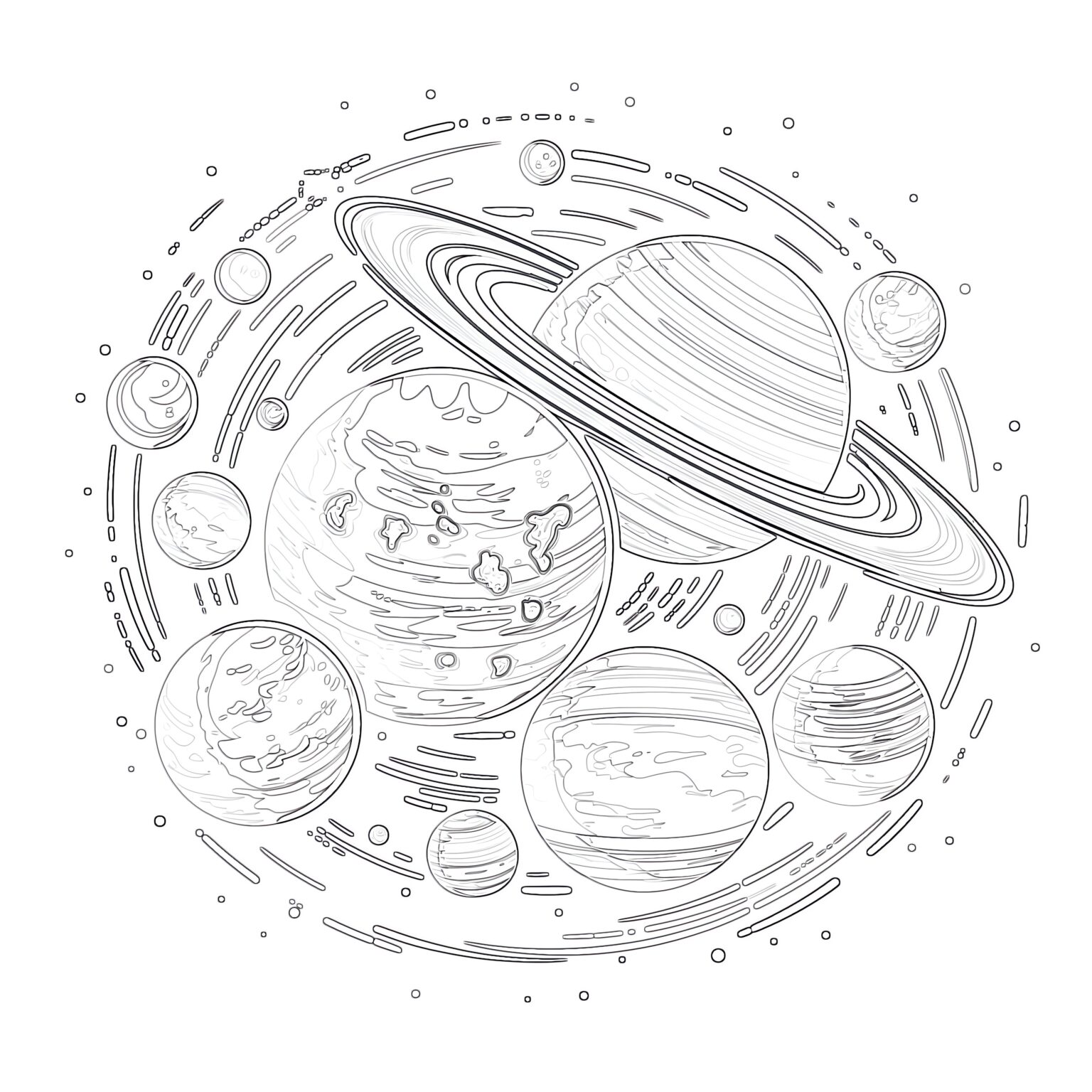 Astronaut Coloring Page | Coloring Pages Mimi Panda