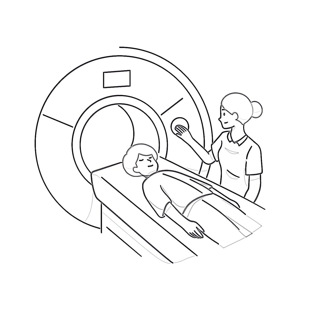 Scan Diagnostic | Coloring Pages Mimi Panda
