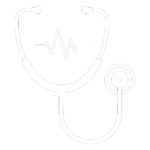 Printable Stethoscope With Heartbeat Coloring Page - Mimi Panda