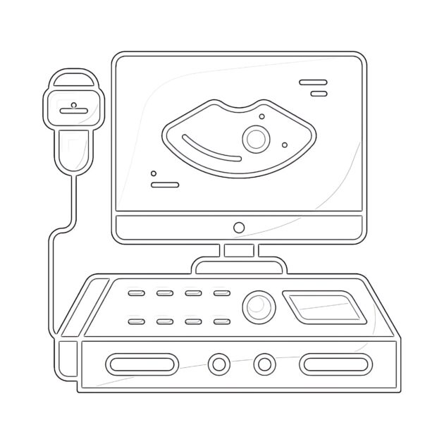 Ultrasonography | Coloring Pages Mimi Panda