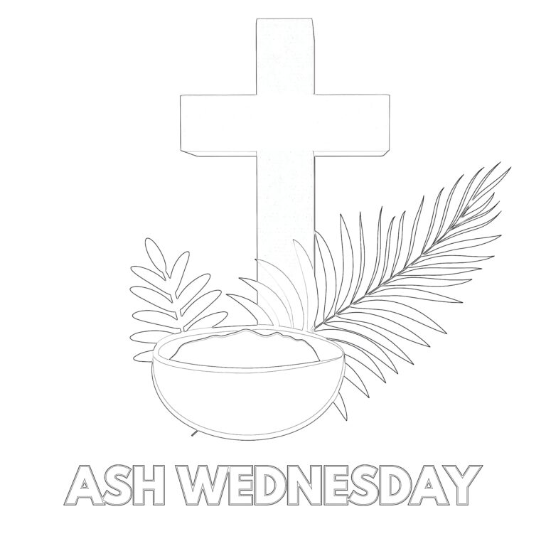 Palm Sunday Coloring Page | Coloring Pages Mimi Panda