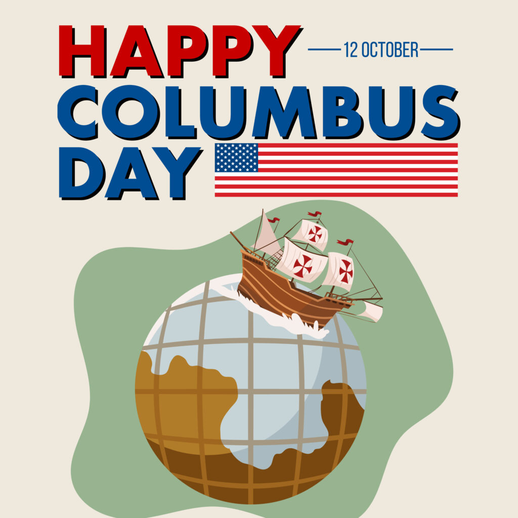 Columbus Day Coloring Page | Coloring Pages Mimi Panda