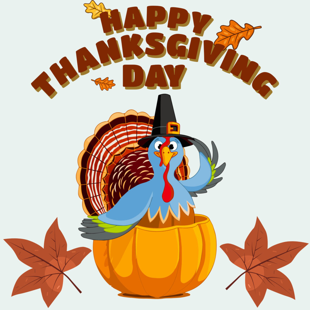 Thanksgiving Day Turkey In Pumpkin Coloring Page | Coloring Pages Mimi ...