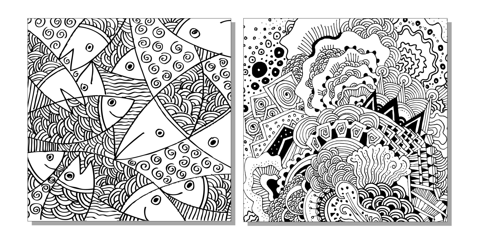 Types of Adult Coloring Pages: A World of Relaxation | Mimi Panda