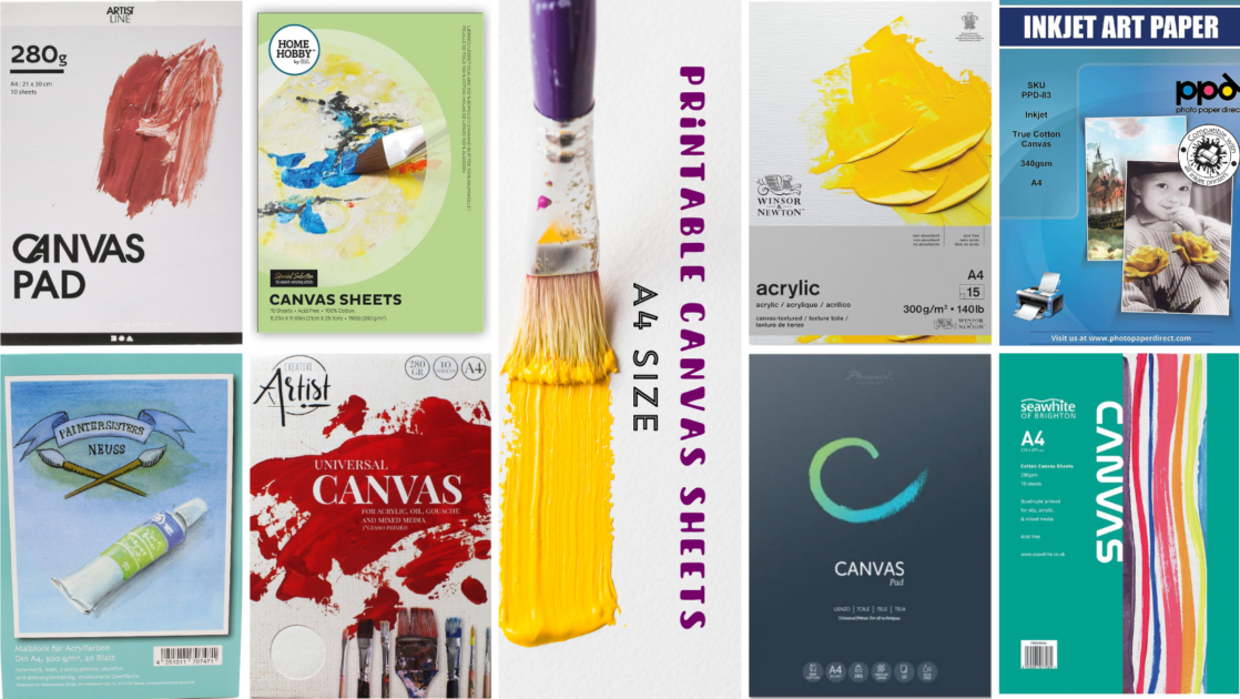 Canvas Prints: Coloring Page On Printable Canvas | Mimi Panda