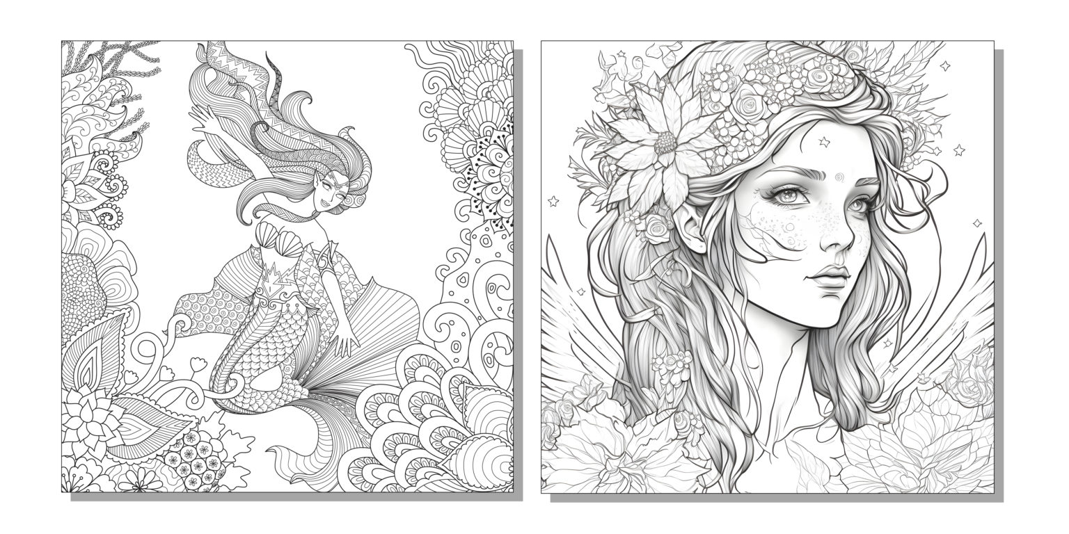 Types of Adult Coloring Pages: A World of Relaxation | Mimi Panda