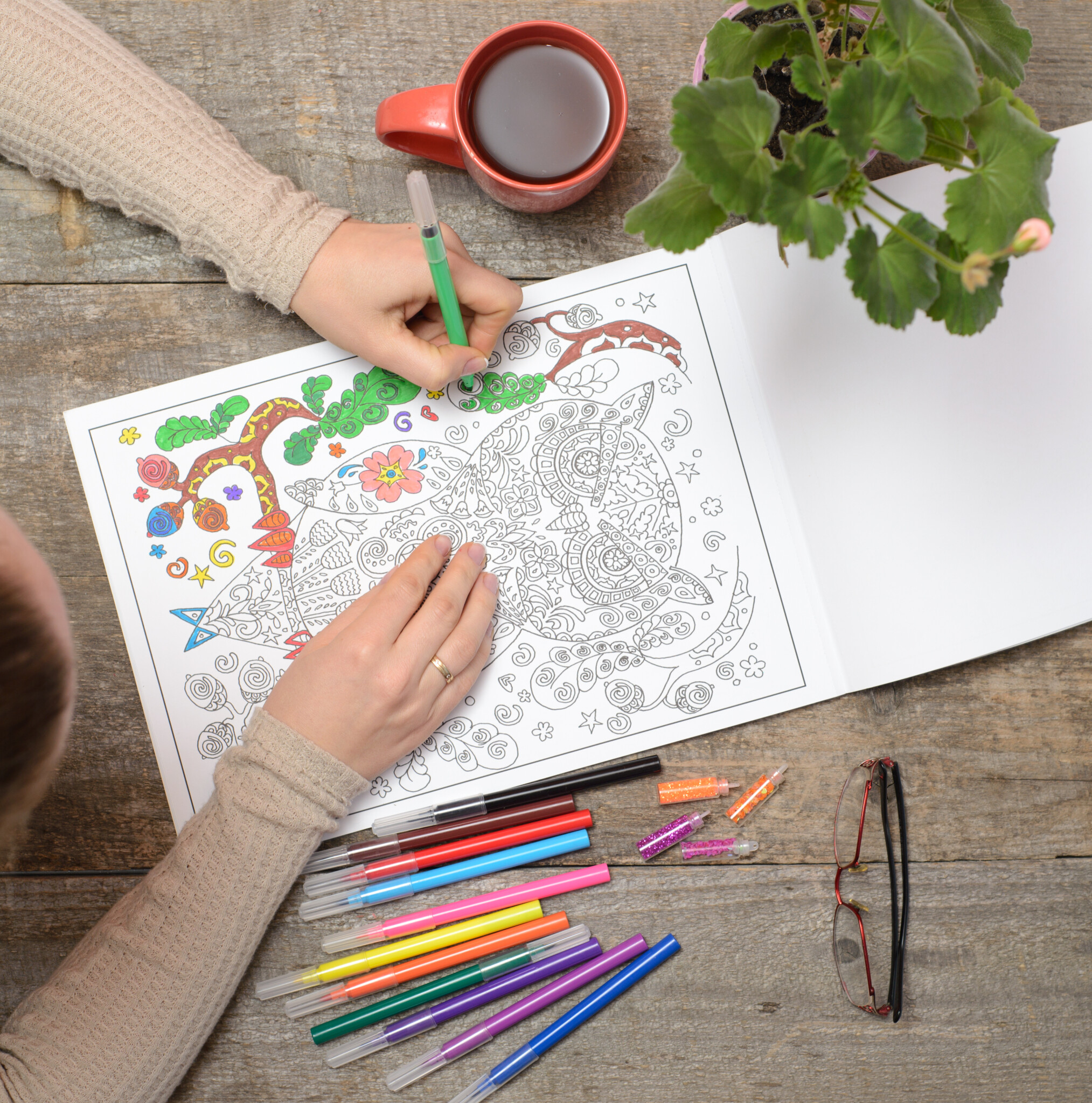 Types of Adult Coloring Pages: A World of Relaxation | Mimi Panda