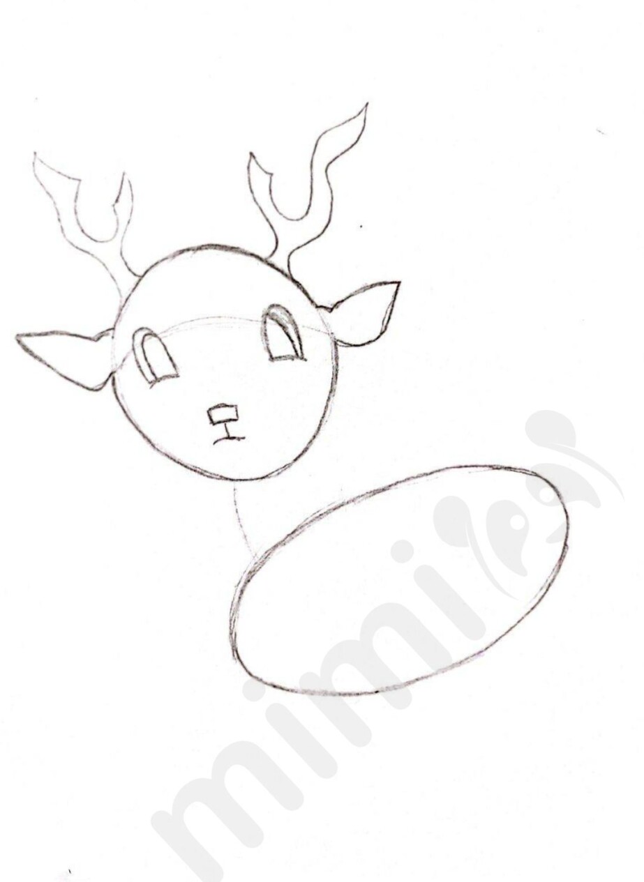 Deer Drawing: Step-by-Step Tutorial | Mimi Panda