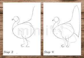 Turkey Drawing: How to Draw | Mimi Panda