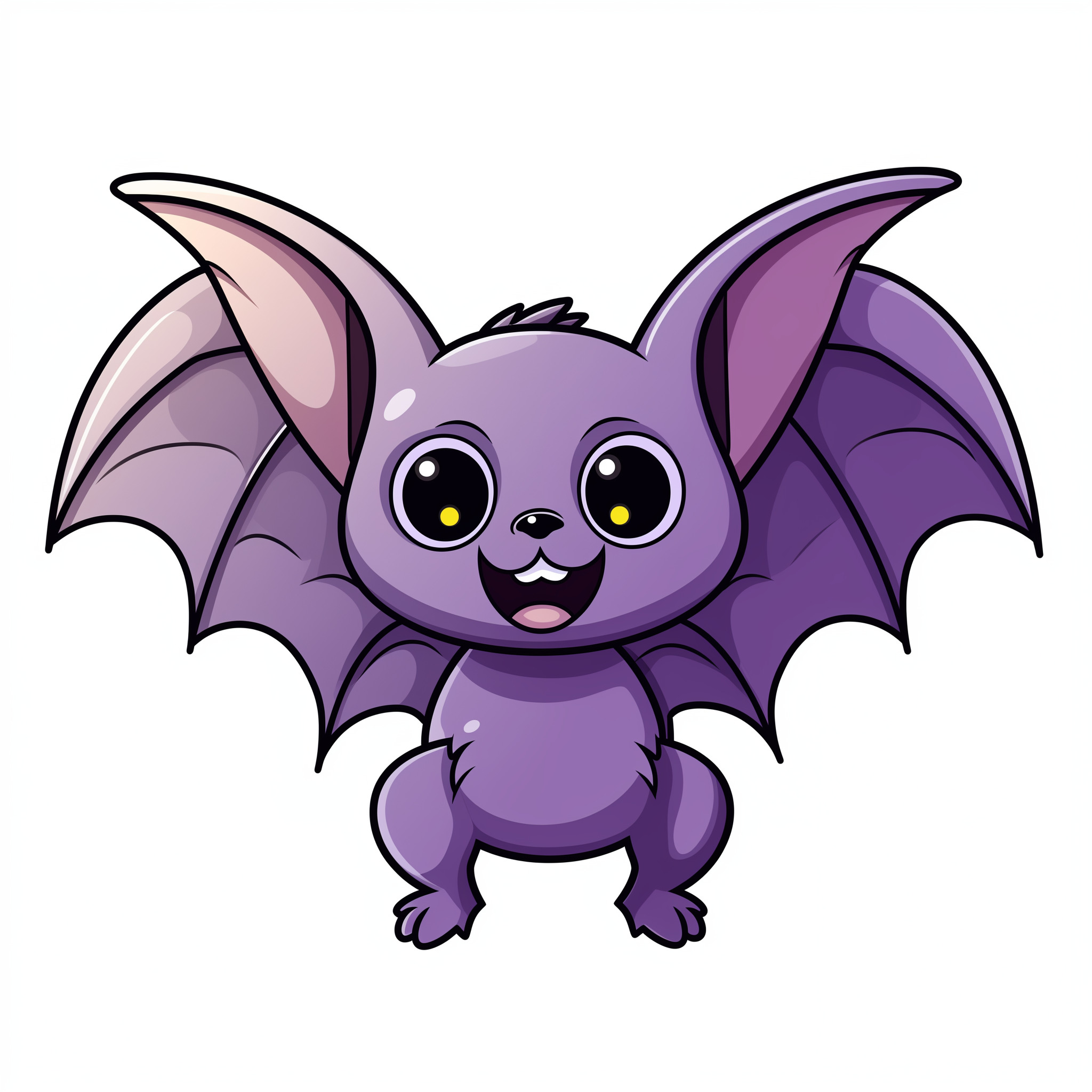 Bat Coloring Page | Coloring Pages Mimi Panda