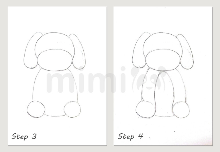 Dog Drawing: Step-by-Step Tutorial | Mimi Panda
