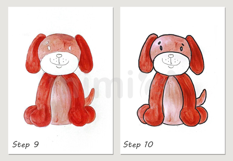 Dog Drawing: Step-by-Step Tutorial | Mimi Panda