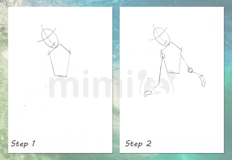 Mermaid Drawing: Step-by-Step Tutorial | Mimi Panda