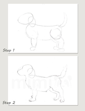 Dog Drawing: Step-by-Step Tutorial | Mimi Panda
