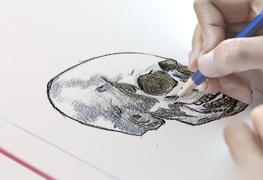 Skull Drawing: Step-by-Step Tutorial | Mimi Panda