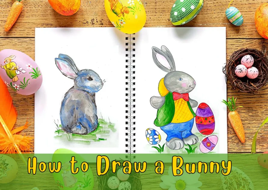 How to Draw a Bunny: Step-by-Step | How to Mimi Panda
