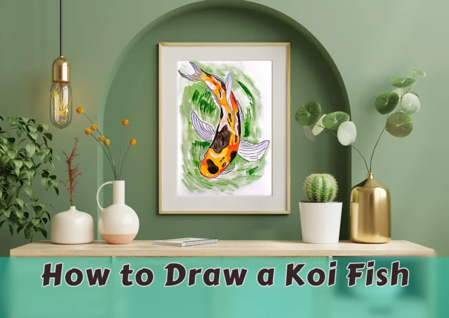 Como Desenhar Um Peixe Koi: Um Passo A Passo | Mimi Panda