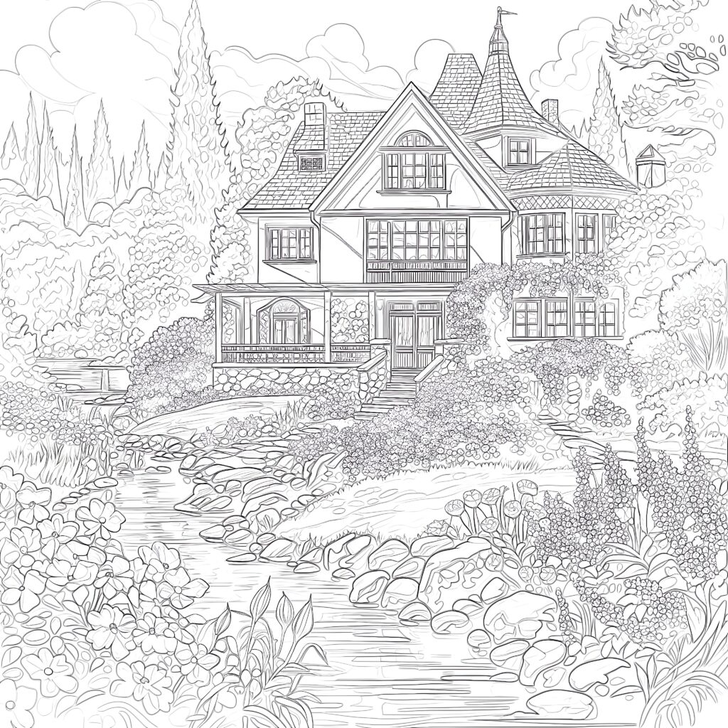 Best Adult Coloring Page | Coloring Pages Mimi Panda