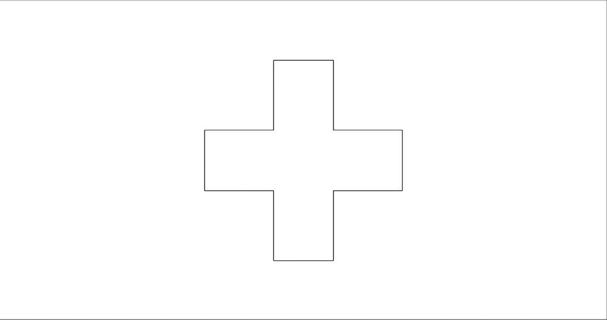 Switzerland Flag Printable Coloring Page | Coloring Pages Mimi Panda