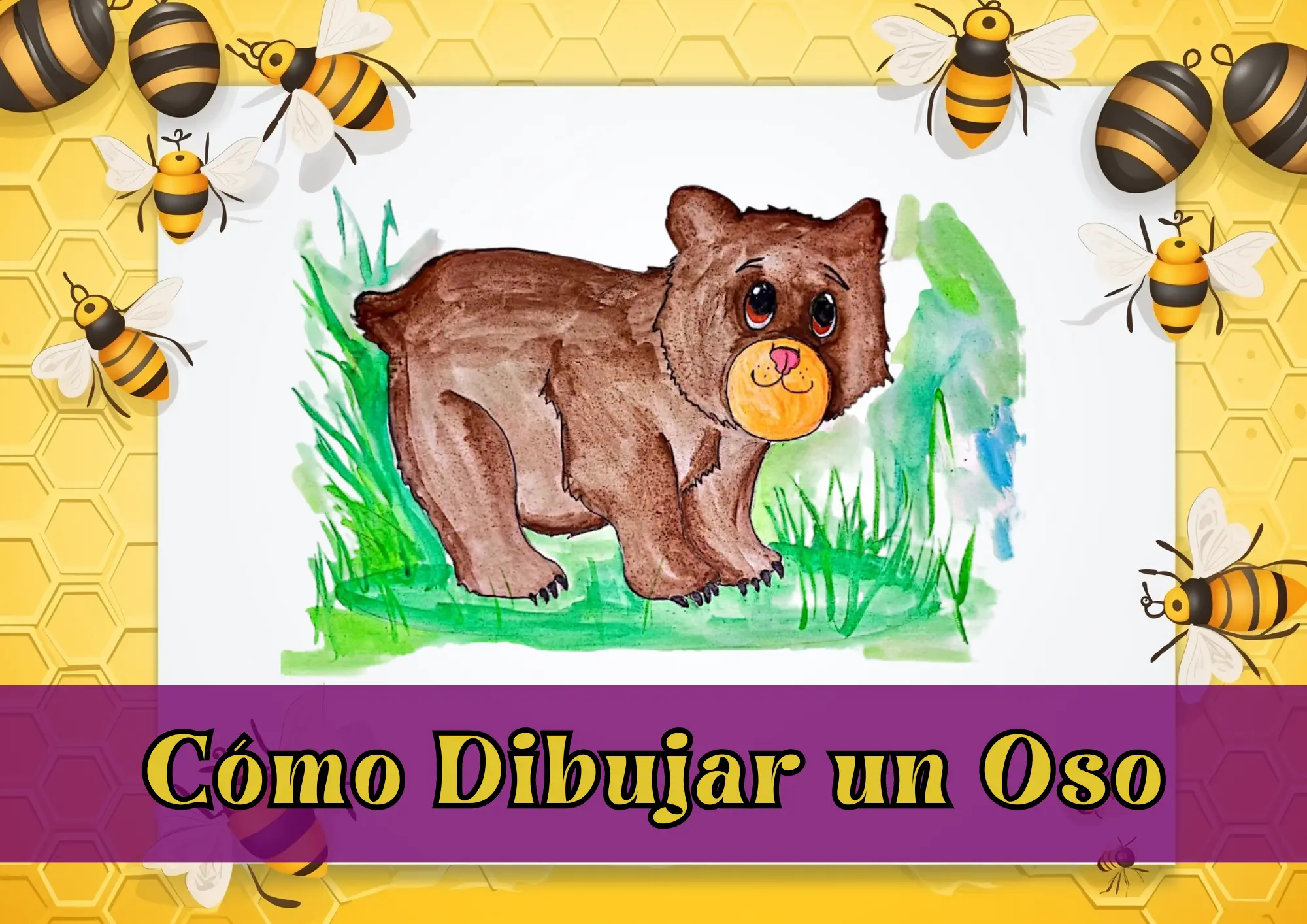 Dibujo De Oso Facil Dibujo A Lápiz De Un Oso Con Un Corazón