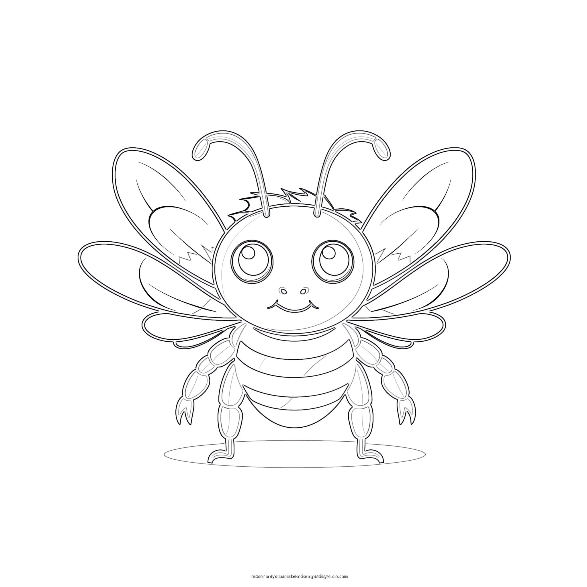 Branch of a Tree with a Beehive and Bees Coloring Page | Coloring Pages ...