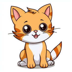 International Cat Day Coloring Page | Coloring Pages Mimi Panda