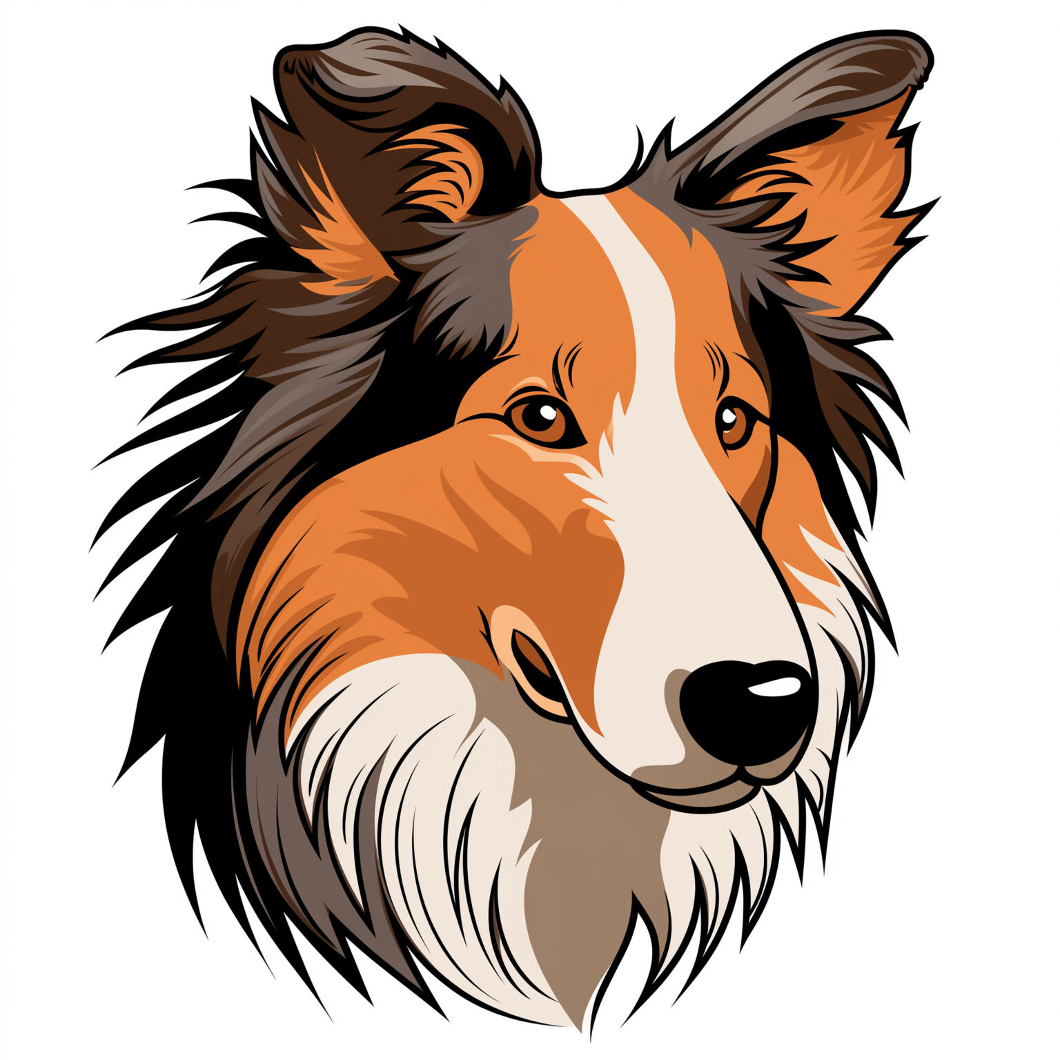 Collie Coloring Page | Coloring Pages Mimi Panda