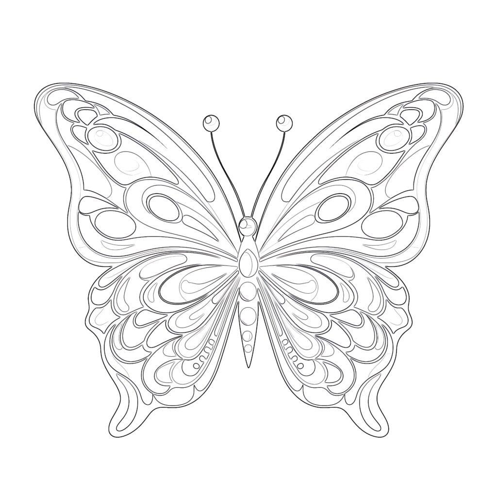 Free Butterfly Printable Coloring Pages | Coloring Pages Mimi Panda Free Butterfly Printable Coloring Pages | Coloring Pages Mimi Panda