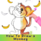 How to Draw a Monkey: A Step-by-Step | How to Mimi Panda