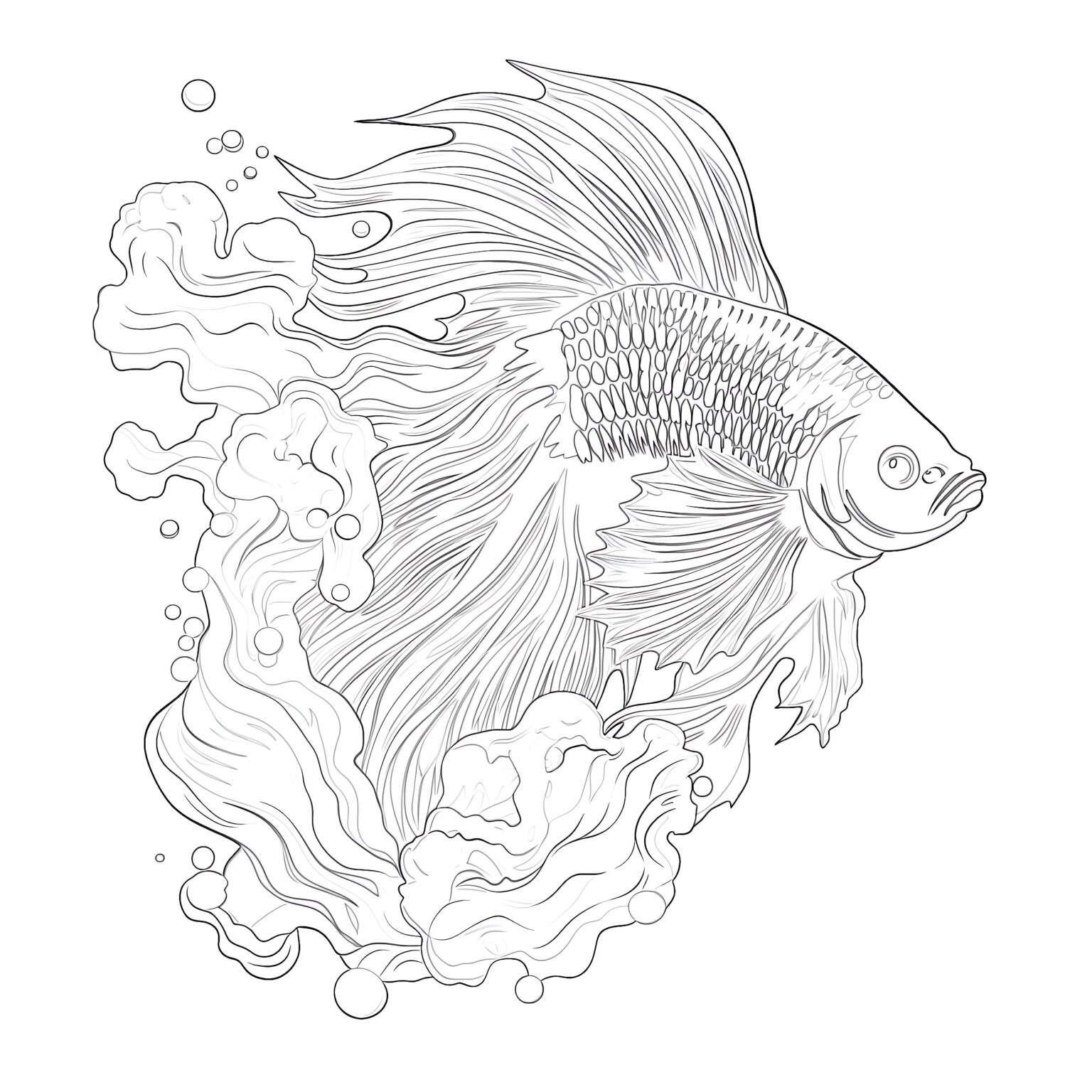Fishing Coloring Pages Printable | Coloring Pages Mimi Panda