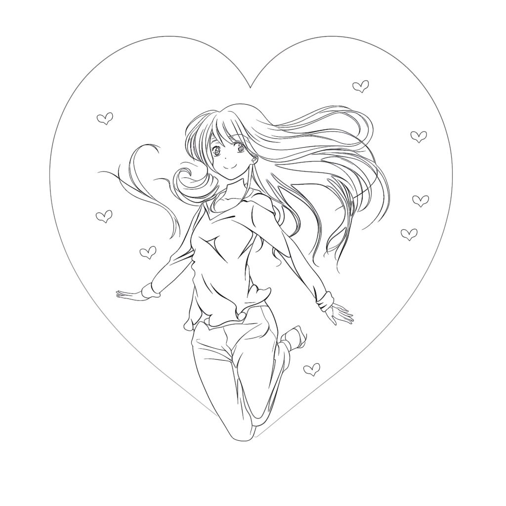 Anime Christmas Coloring Pages Coloring Pages Mimi Panda Anime Christmas Coloring Pages Coloring Pages Mimi Panda