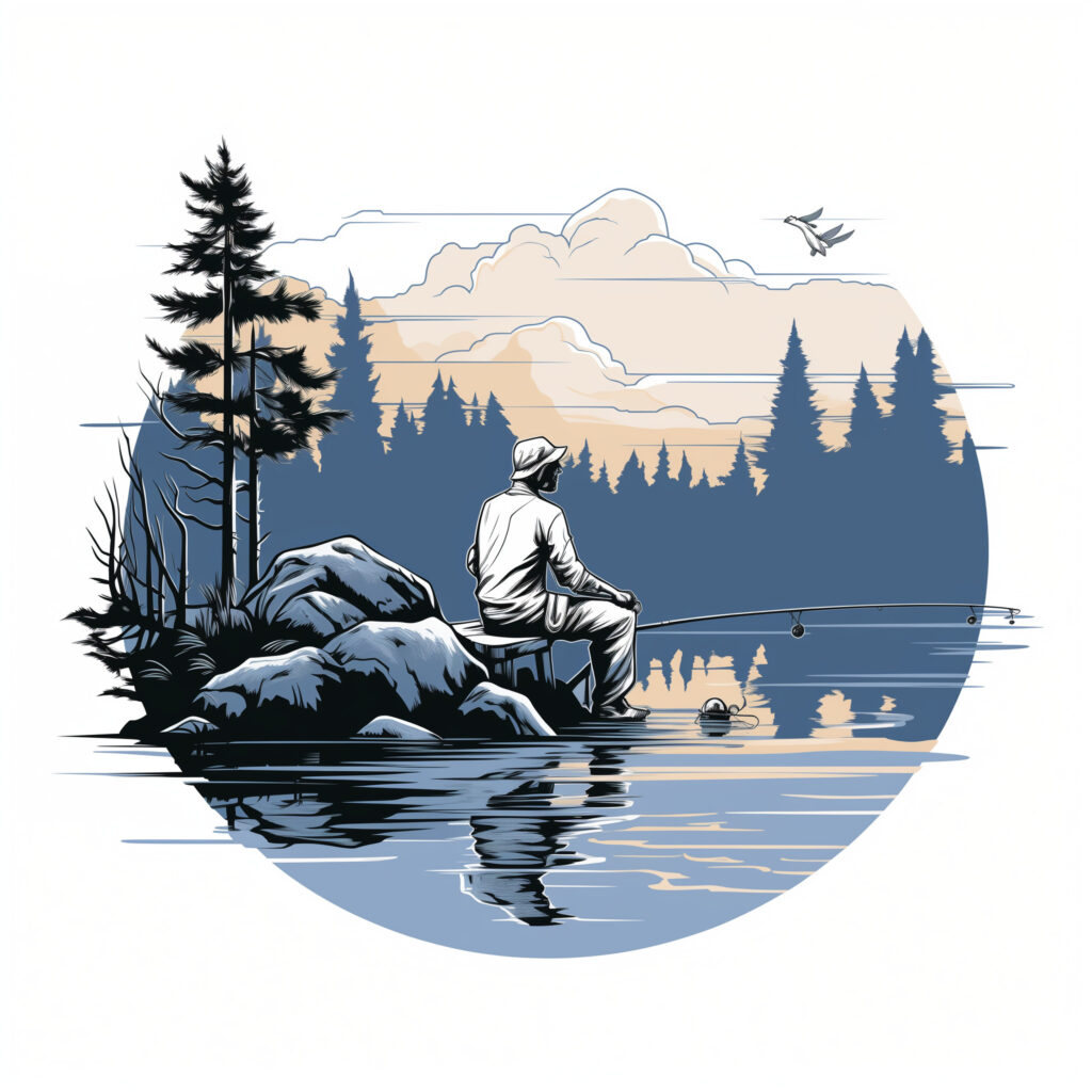 Free Printable Fishing Coloring Pages | Coloring Pages Mimi Panda