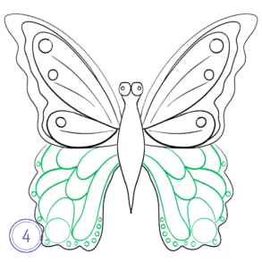 How to Draw a Butterfly: Step by Step | How to Mimi Panda
