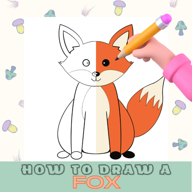 How to Draw a Fox: A Step-by-Step | How to Mimi Panda