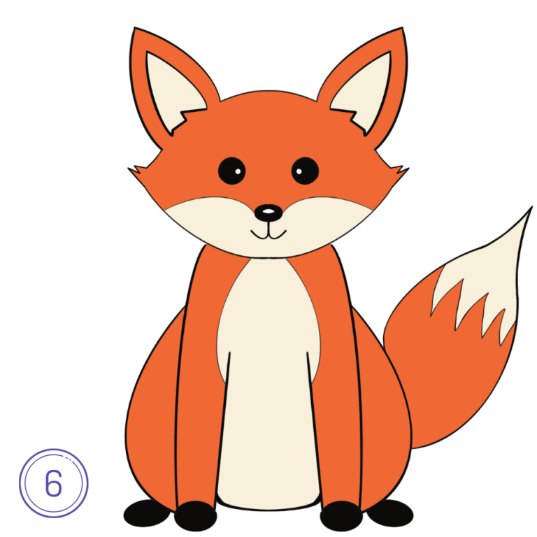How to Draw a Fox: A Step-by-Step | How to Mimi Panda