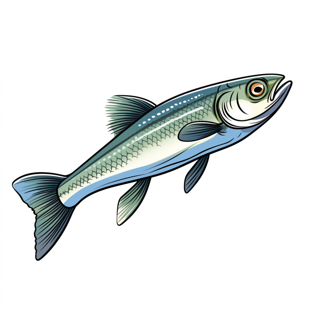 Minnow Coloring Page | Coloring Pages Mimi Panda