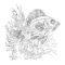 Realistic Fish Coloring Pages For Adults | Coloring Pages Mimi Panda