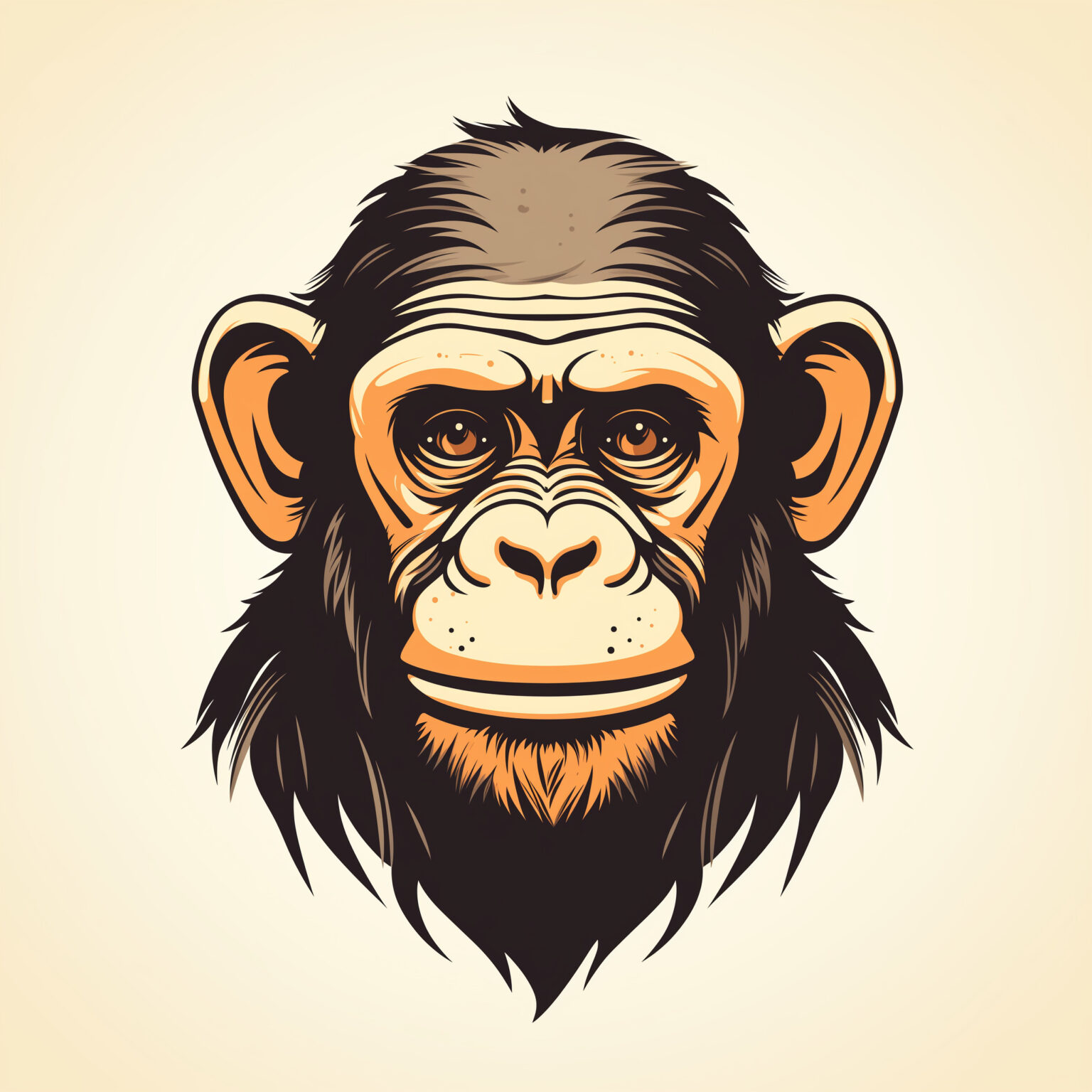 Chimpanzee Coloring Pages | Coloring Pages Mimi Panda